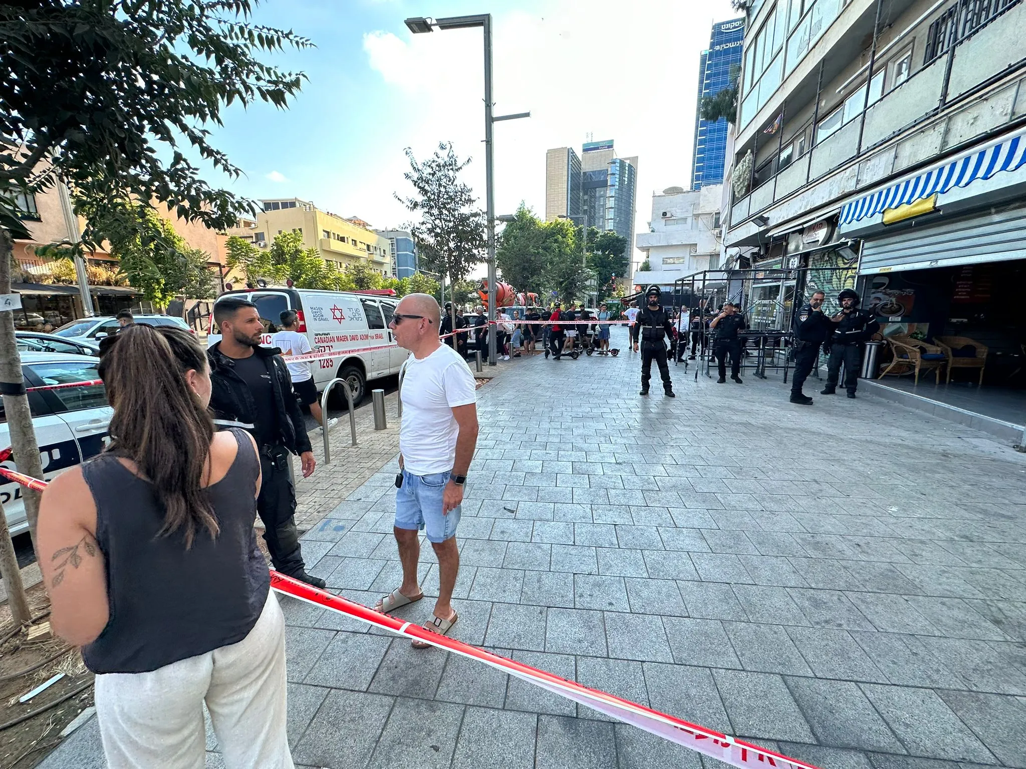 הירי בתל אביב המשטרה עצרה את החשוד הרקע פלילי חמל